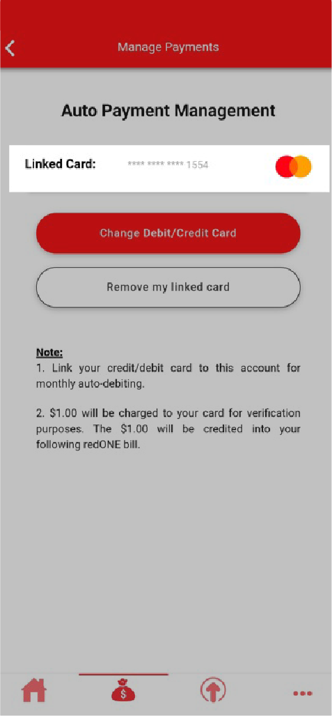 redONE Mobile - Payment Channel