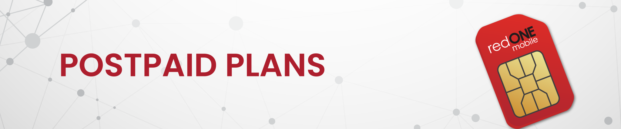 redONE Mobile - Postpaid Plans