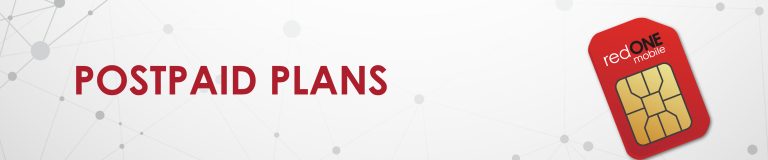 redONE Mobile - Postpaid Plans